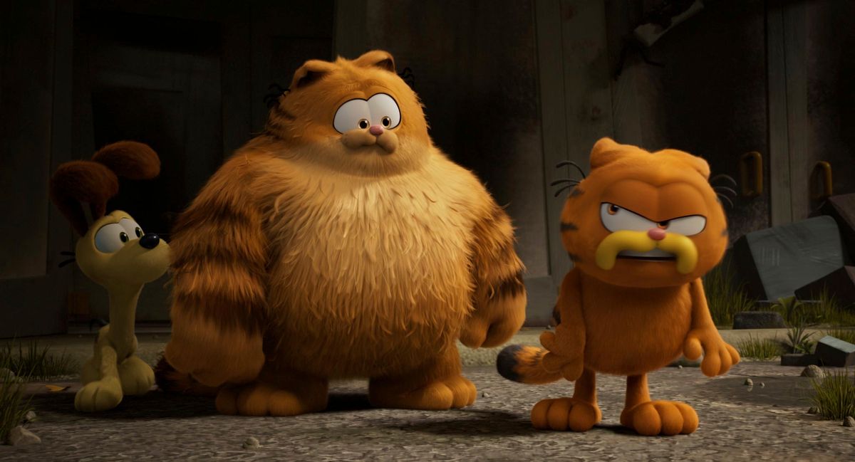 Movie Review: 'The Garfield Movie' is a bizarre animated tale that's n...